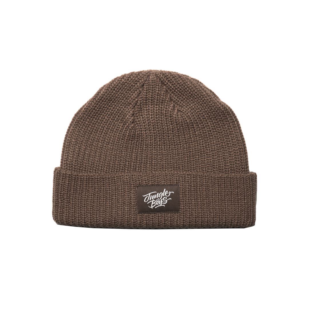 Stacked Woven Beanie (Walnut) – Jungle Boys Clothing